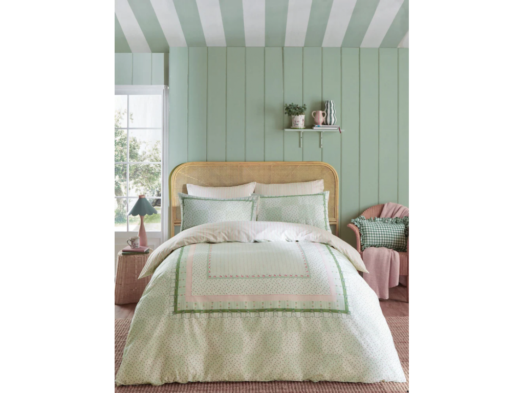 Cath Kidston Archive Book Pistachio Duvet sets.